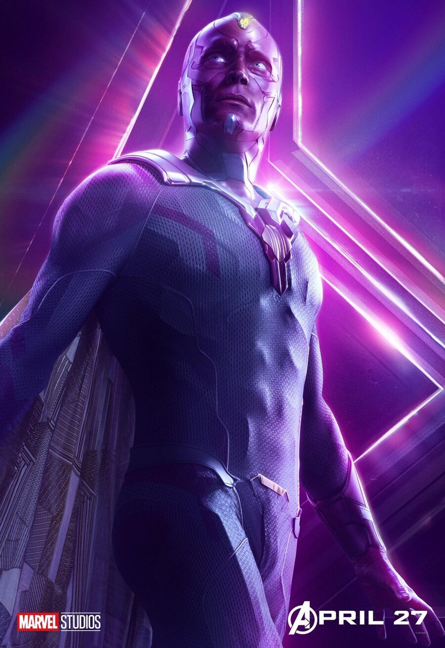 Vision - Poster from the movie Avengers: Infinity War (2018) - Movie'n'co